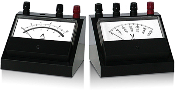 Educational Meters | Portable Voltmeter & Ammeter