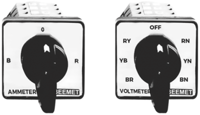 Industrial Selector Switches | Ammeter & Voltmeter Selector Switches